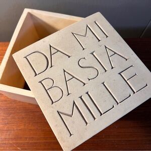 Storage & Organization | Da Mi Basia Mille Marble Look Trinket Box ...